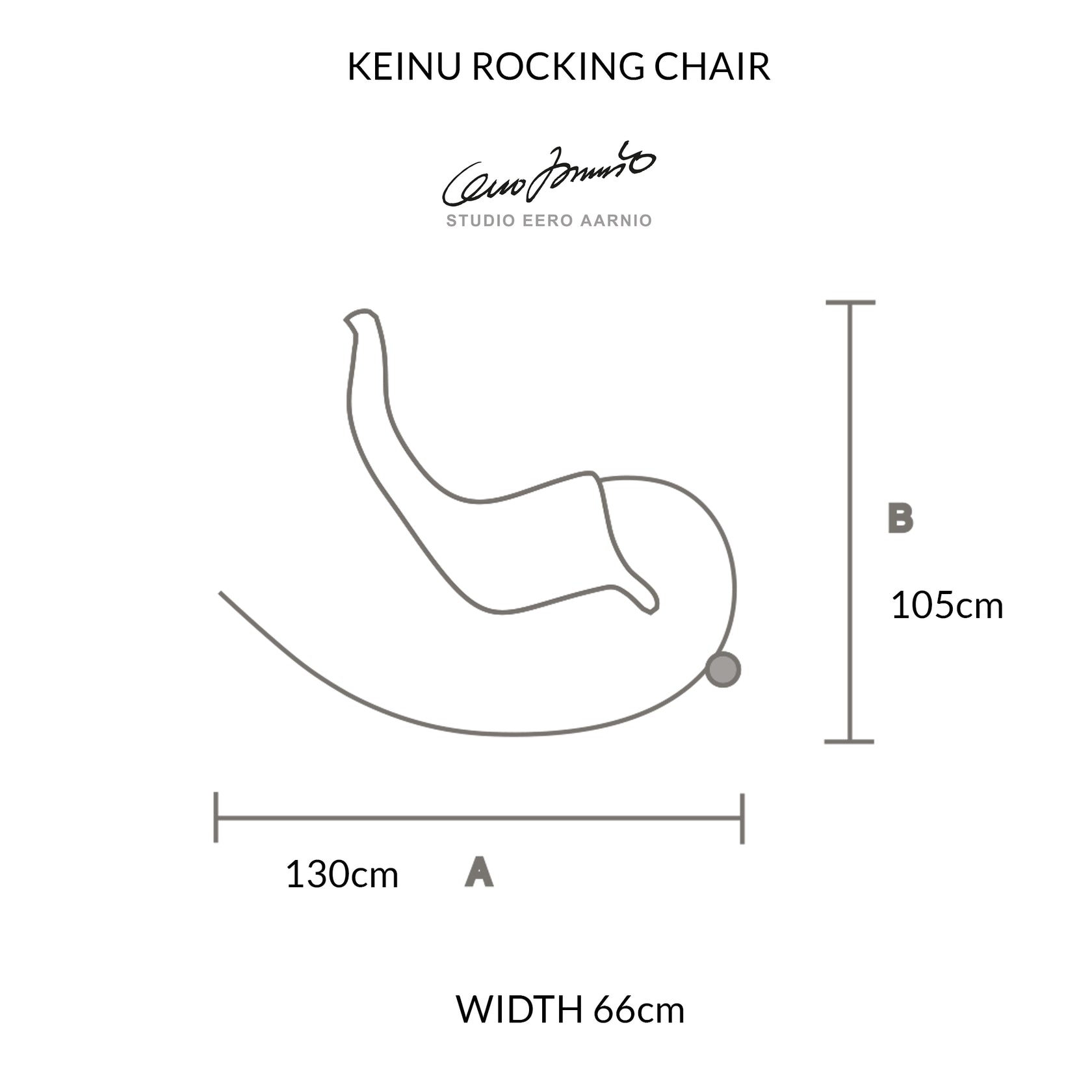 Rocking Chair Keinu - Studio Eero Aarnio
